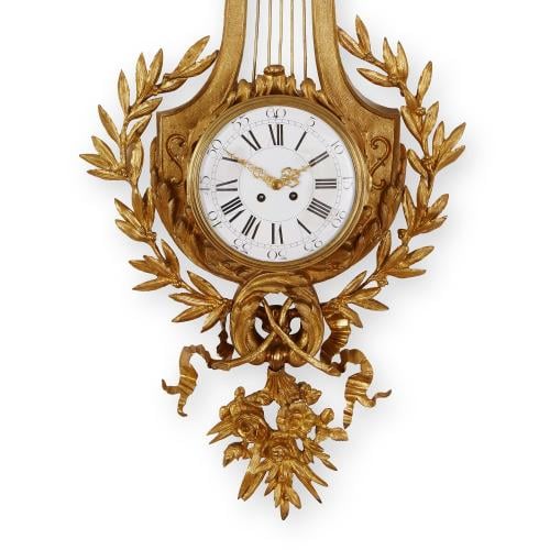 baroque wall clock