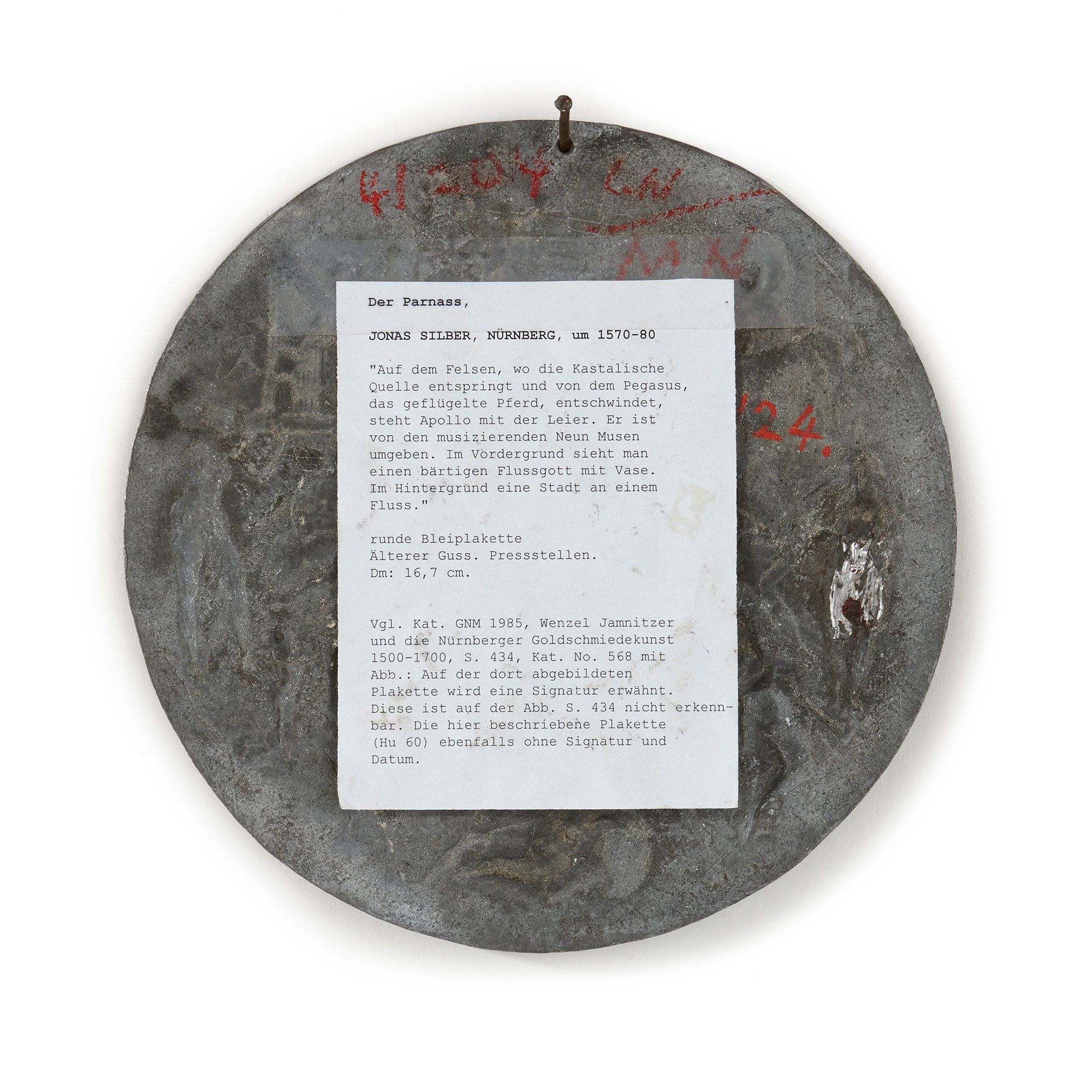 Set of three antique German Renaissance style iron plaques | Mayfair ...