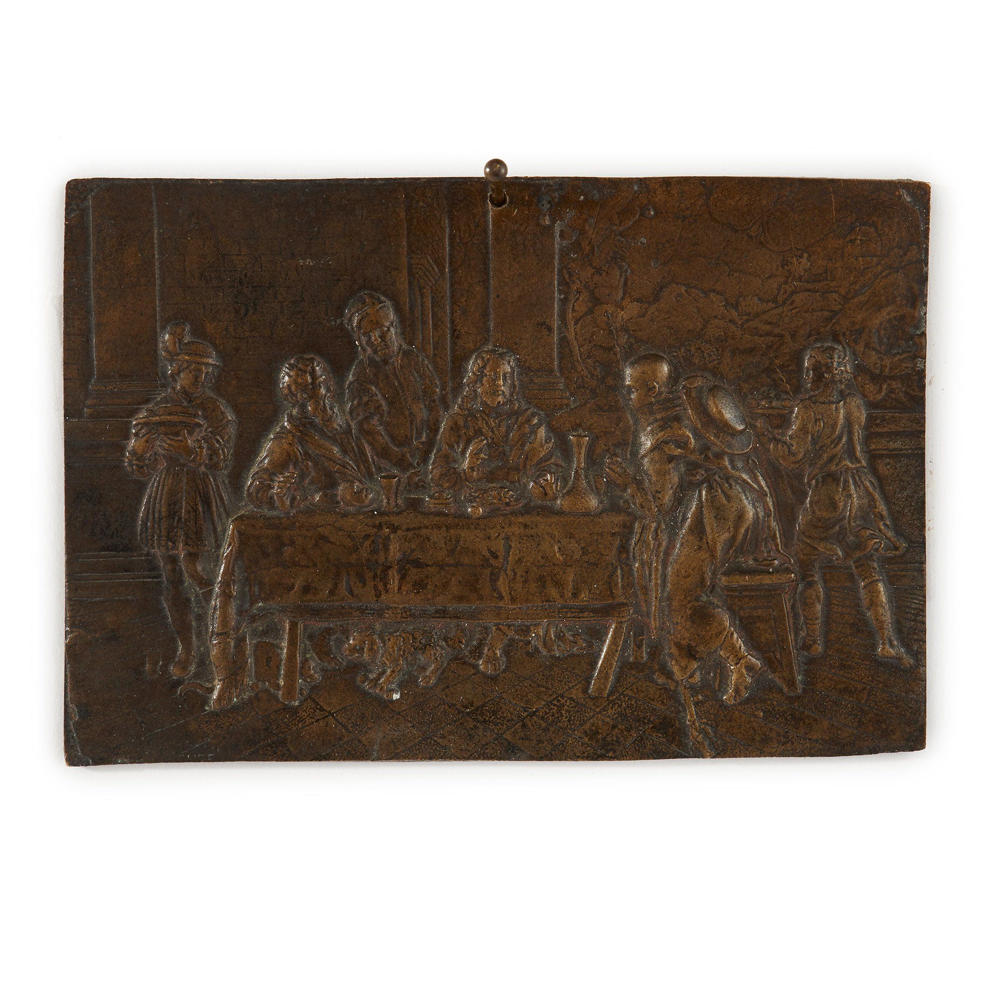 Set of three antique German Renaissance style iron plaques | Mayfair ...