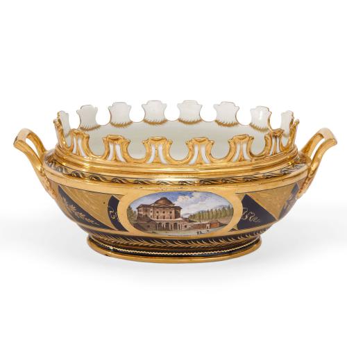 Twenty-four piece Darte Frères porcelain dinner service | Mayfair Gallery