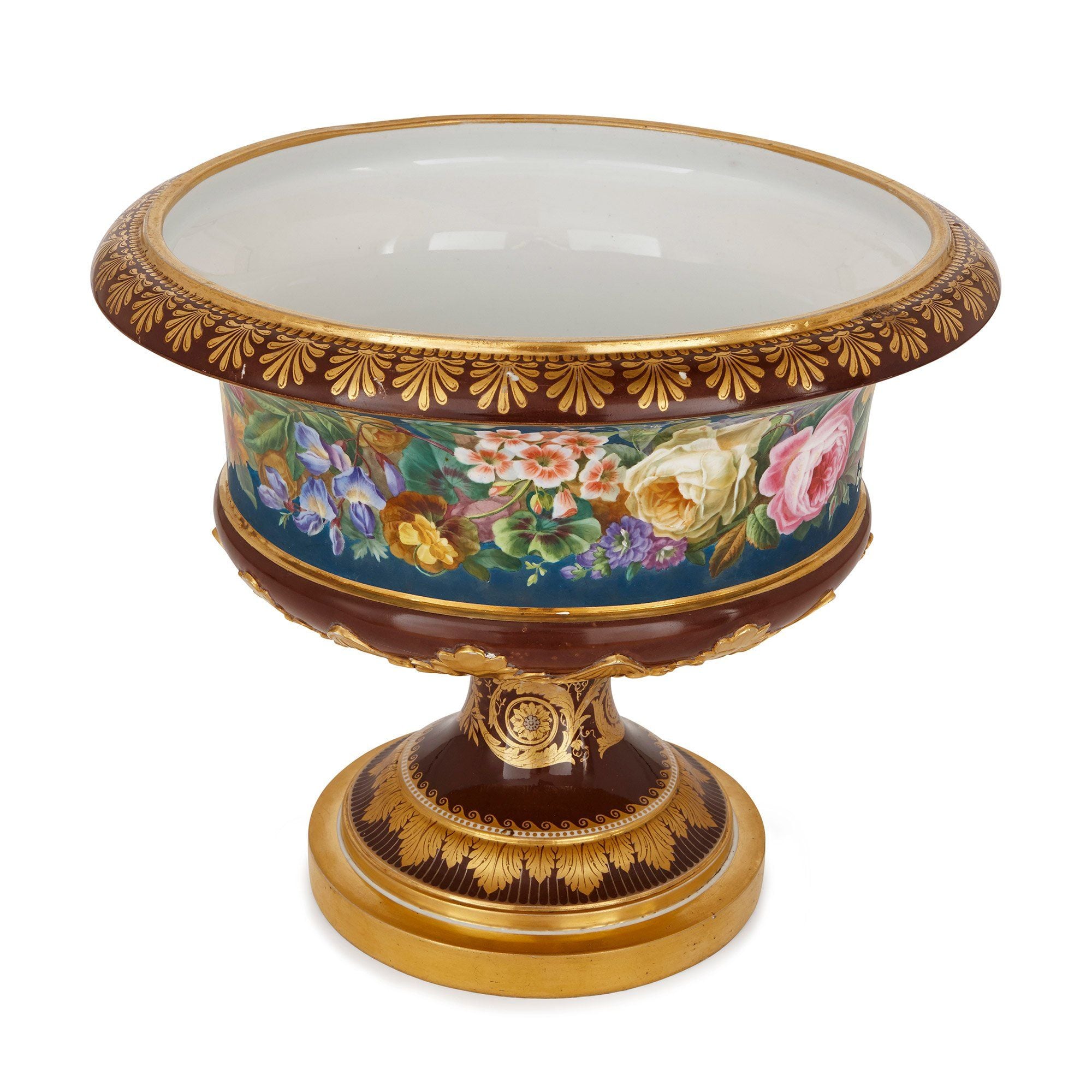 Alexander II period Russian Imperial Porcelain Manufactory vase ...