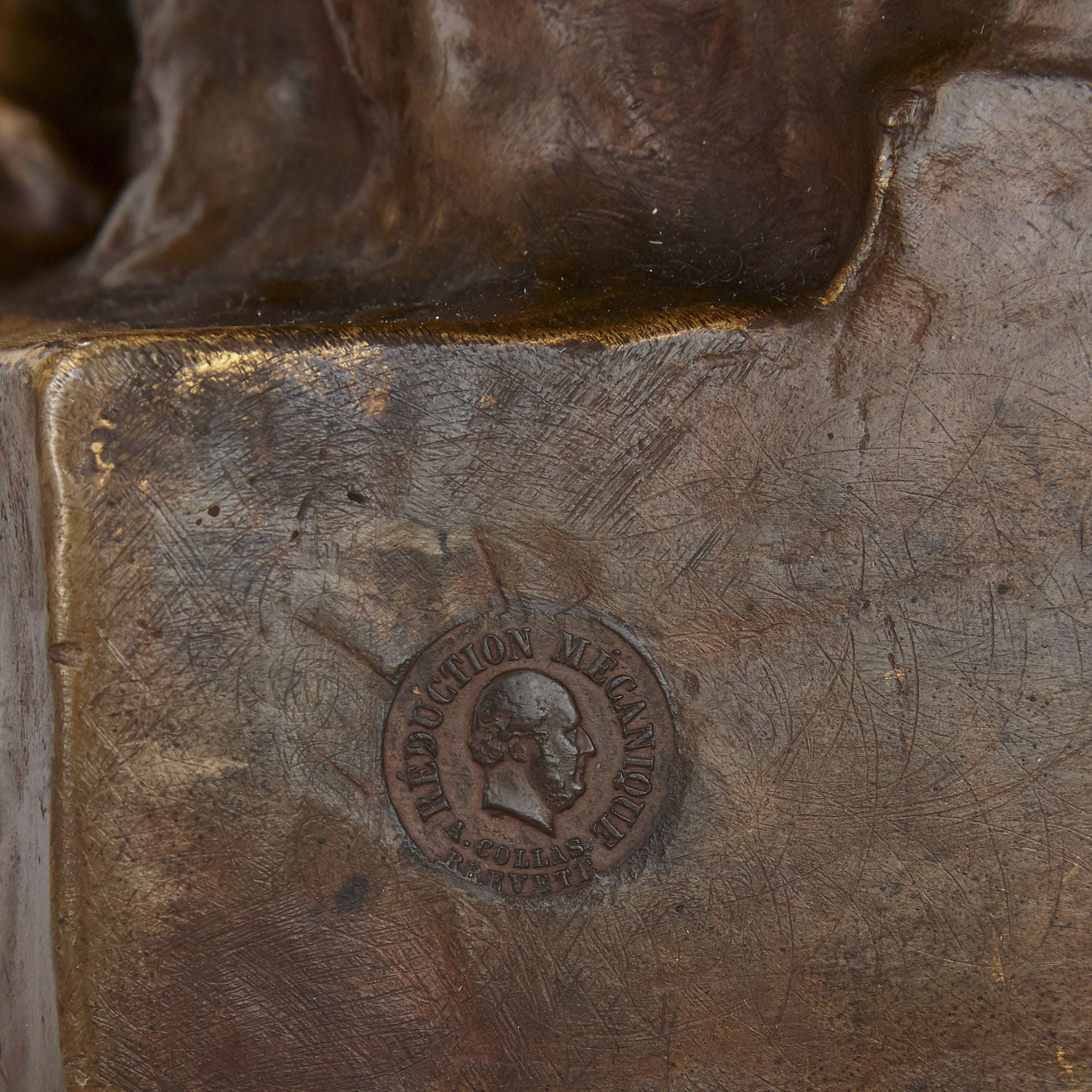Three-piece marble and gilt bronze clock set by Barbedienne | Mayfair ...