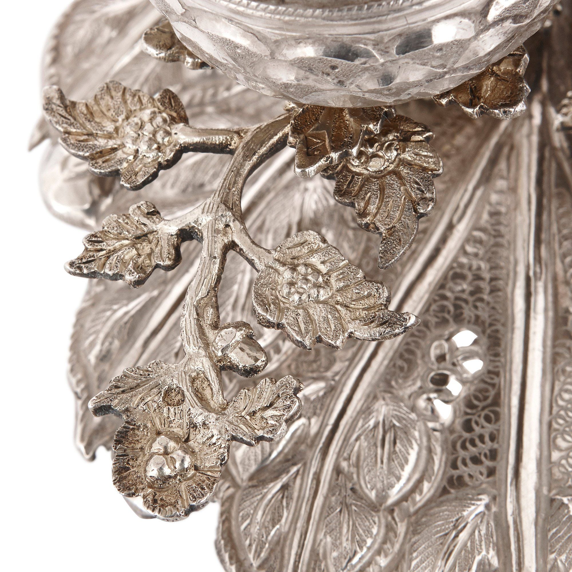 19th Century Turkish Judaica silver Besamim spice box | Mayfair Gallery