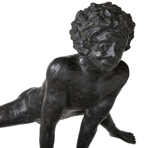 'Saute Mouton', large bronze sculpture by Berry | Mayfair Gallery