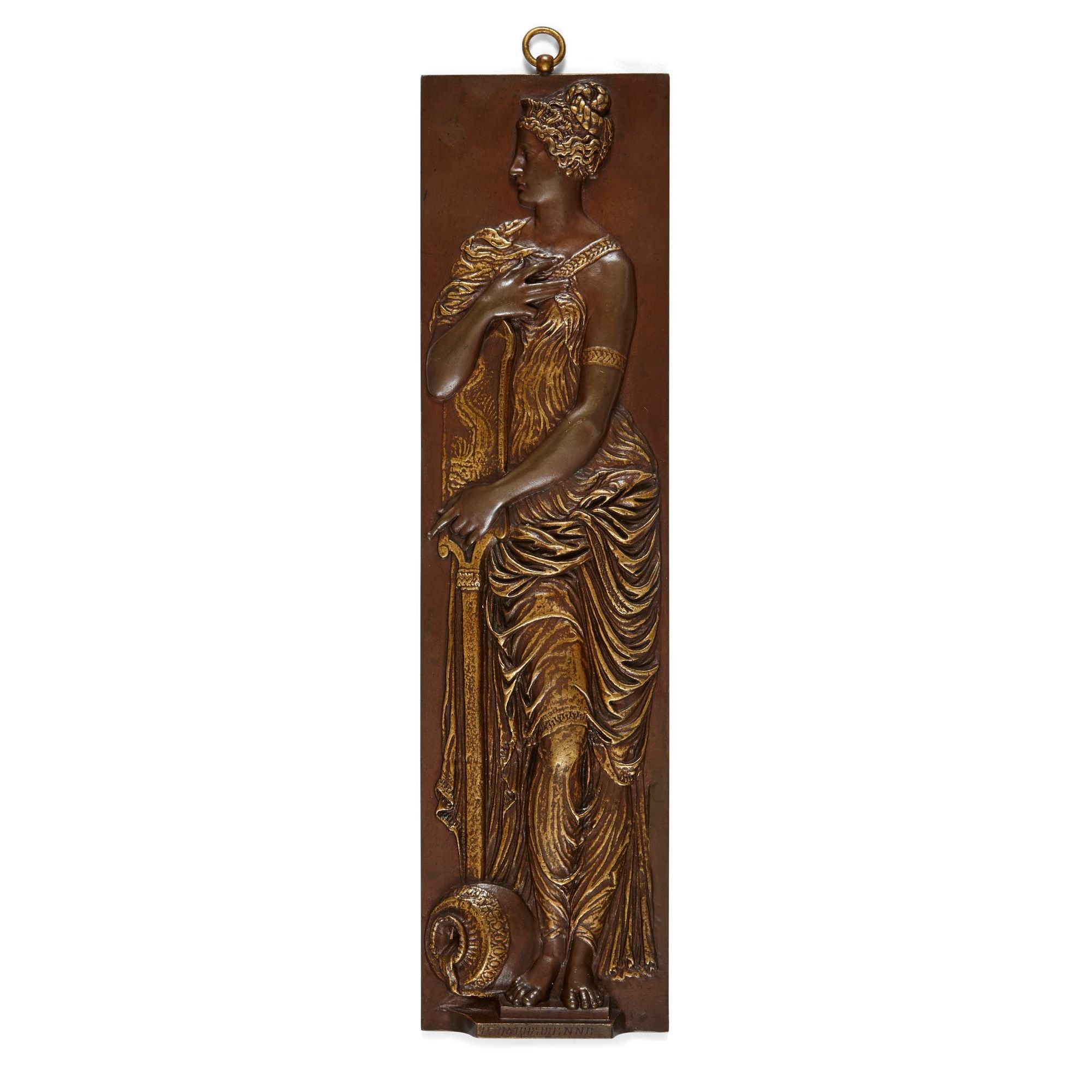 Set of Classical bronze bas-relief panels by Barbedienne | Mayfair Gallery