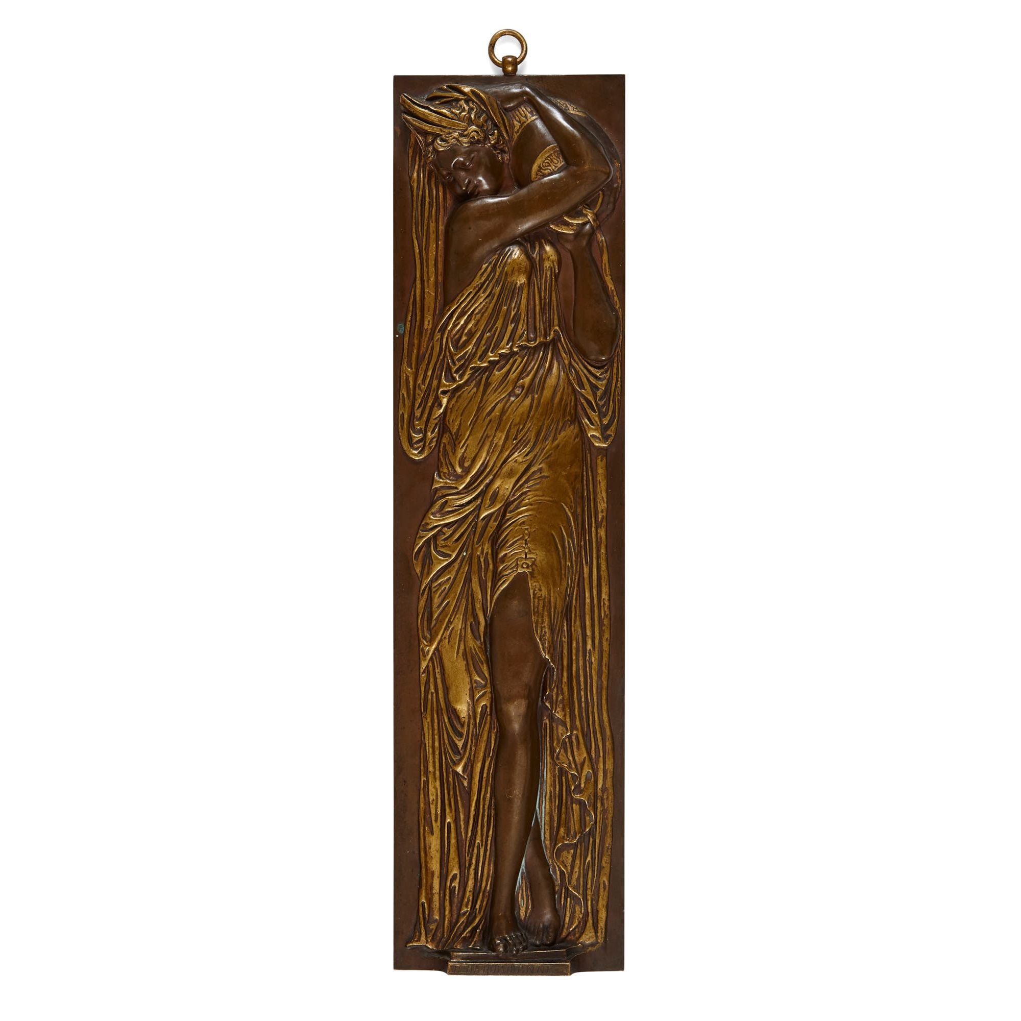 Set of Classical bronze bas-relief panels by Barbedienne | Mayfair Gallery