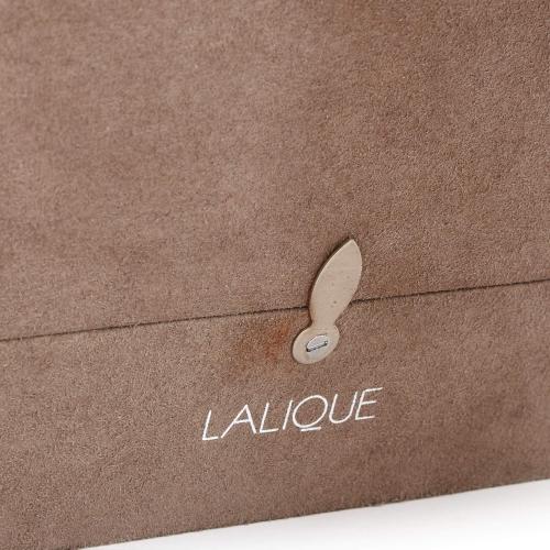 Black lacquer and glass photograph frame by Lalique | Mayfair Gallery