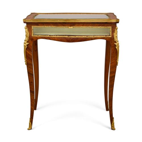 Antique French ormolu mounted bijouterie table | Mayfair Gallery