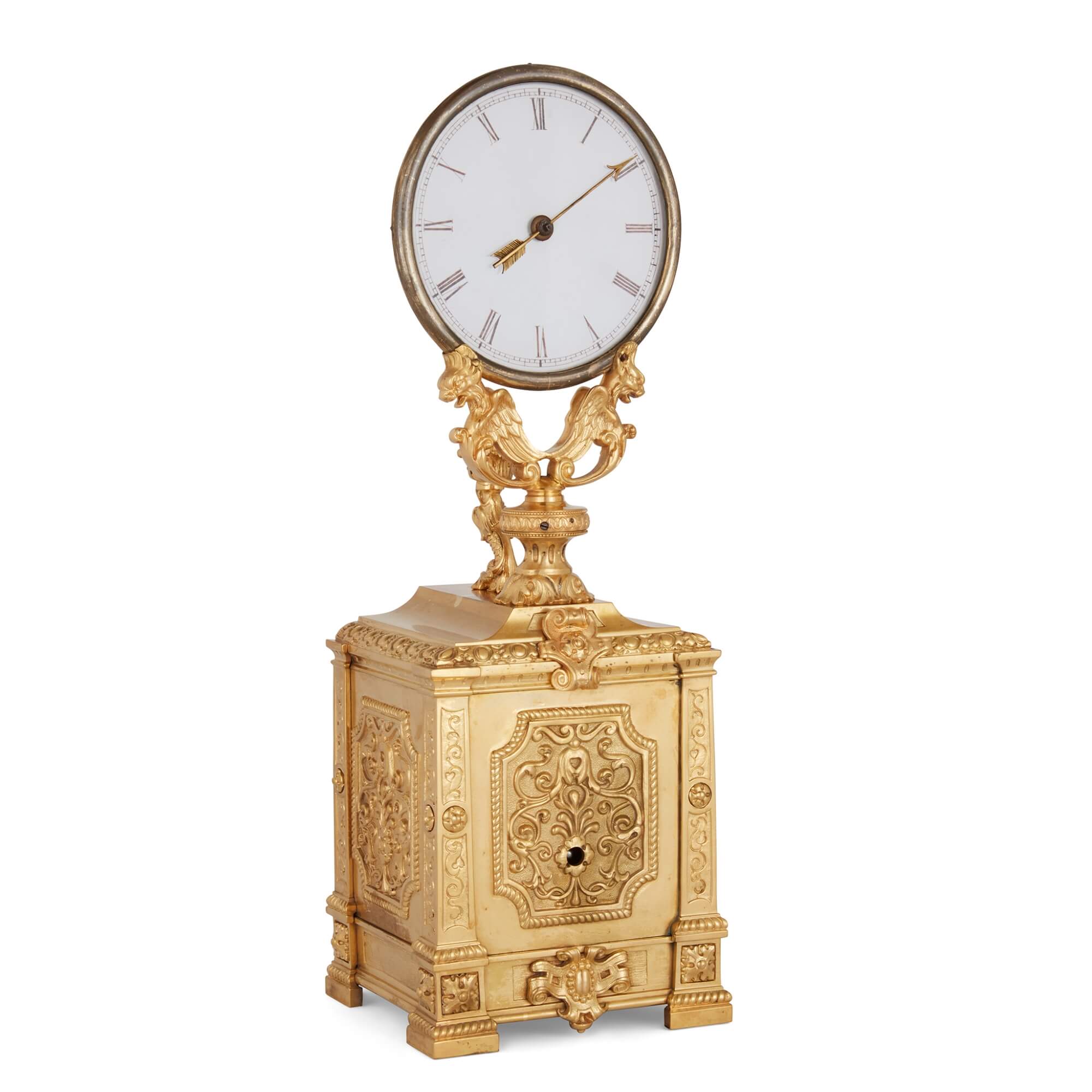 Rare antique mystery clock by Robert-Houdin | Mayfair Gallery