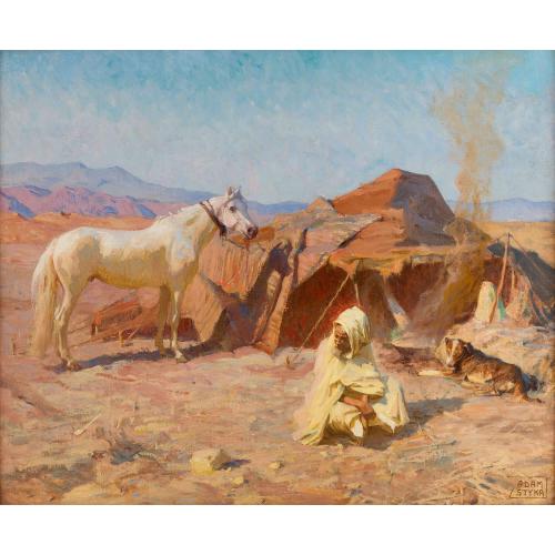 ‘Three Friends’, large Orientalist oil painting by Adam Styka | Mayfair ... ‘Three Friends’, large Orientalist oil painting by Adam Styka | Mayfair ...