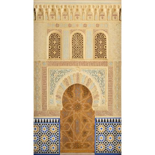 Large Spanish antique plaster relief model of Alhambra by Contreras ...