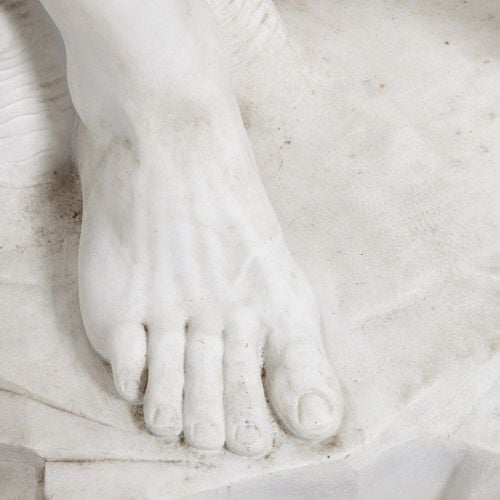 Large marble sculpture of David after Michelangelo | Mayfair Gallery
