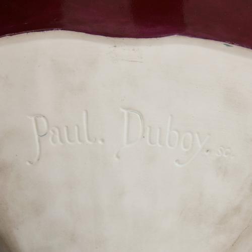 Antique French bisque porcelain bust after Paul Duboy | Mayfair Gallery