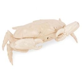Antique ivory crab-form box | Mayfair Gallery