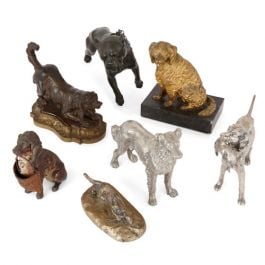 Eclectic collection of seven models of dogs | Mayfair Gallery