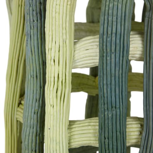 ‘Plastic Baroque Grid Stool’ by James Shaw | Mayfair Gallery